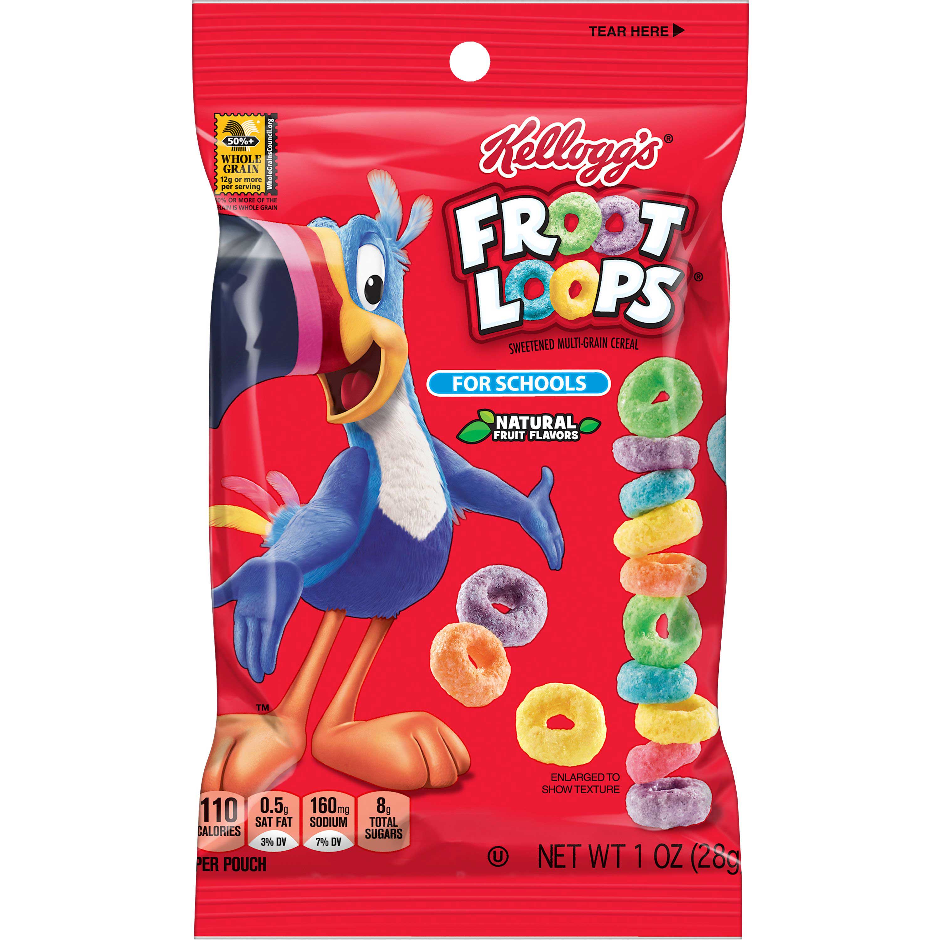 Kelloggs Froot Loops For Schools Cereal Case | FoodServiceDirect