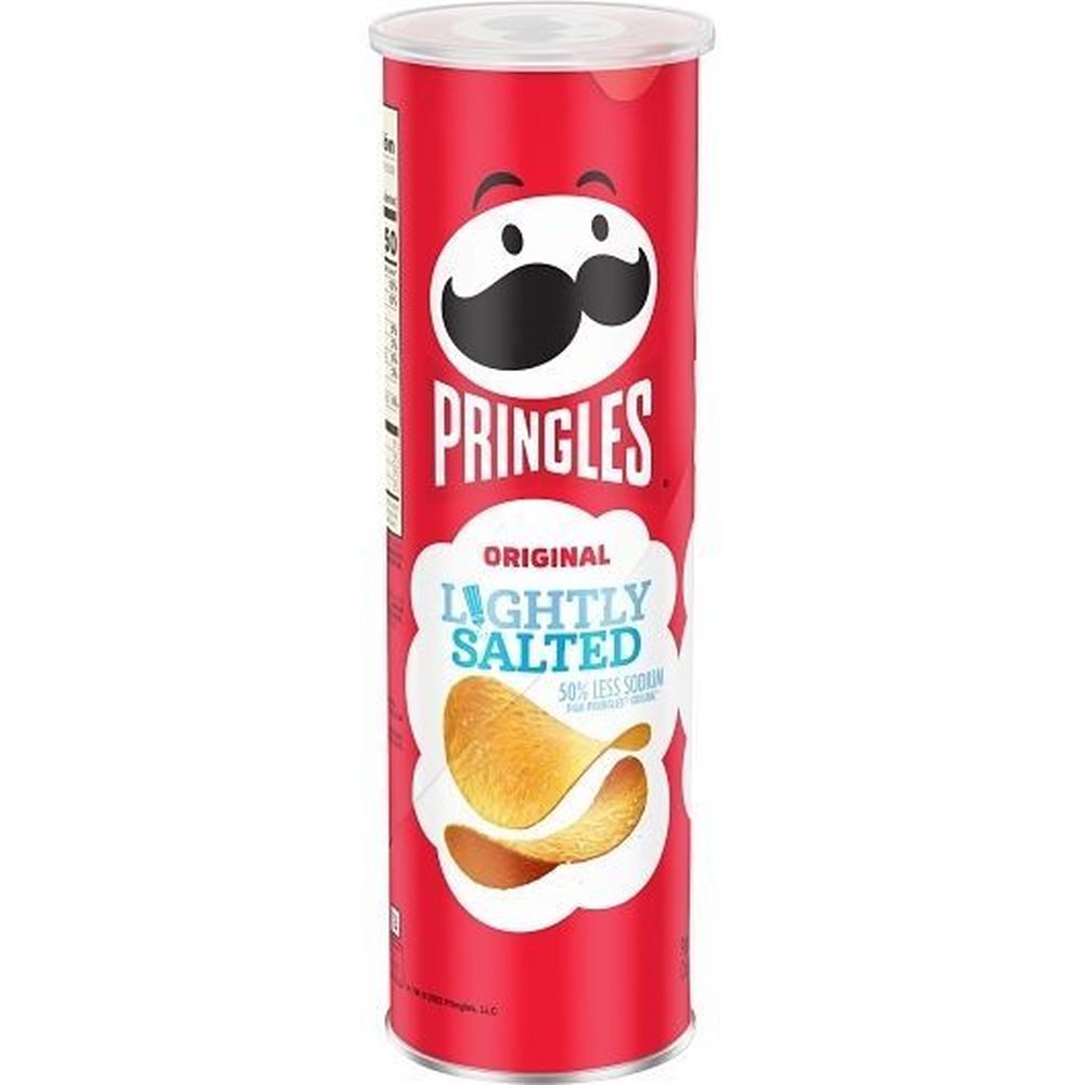 Pringles Lightly Salted Potato Crisps Case | FoodServiceDirect