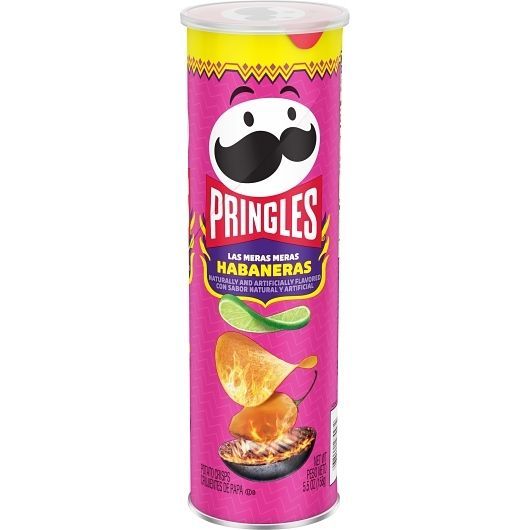 Pringles Las Meras Meras Habaneras Potato Crisps, 5.5 Ounce -- 14 per case