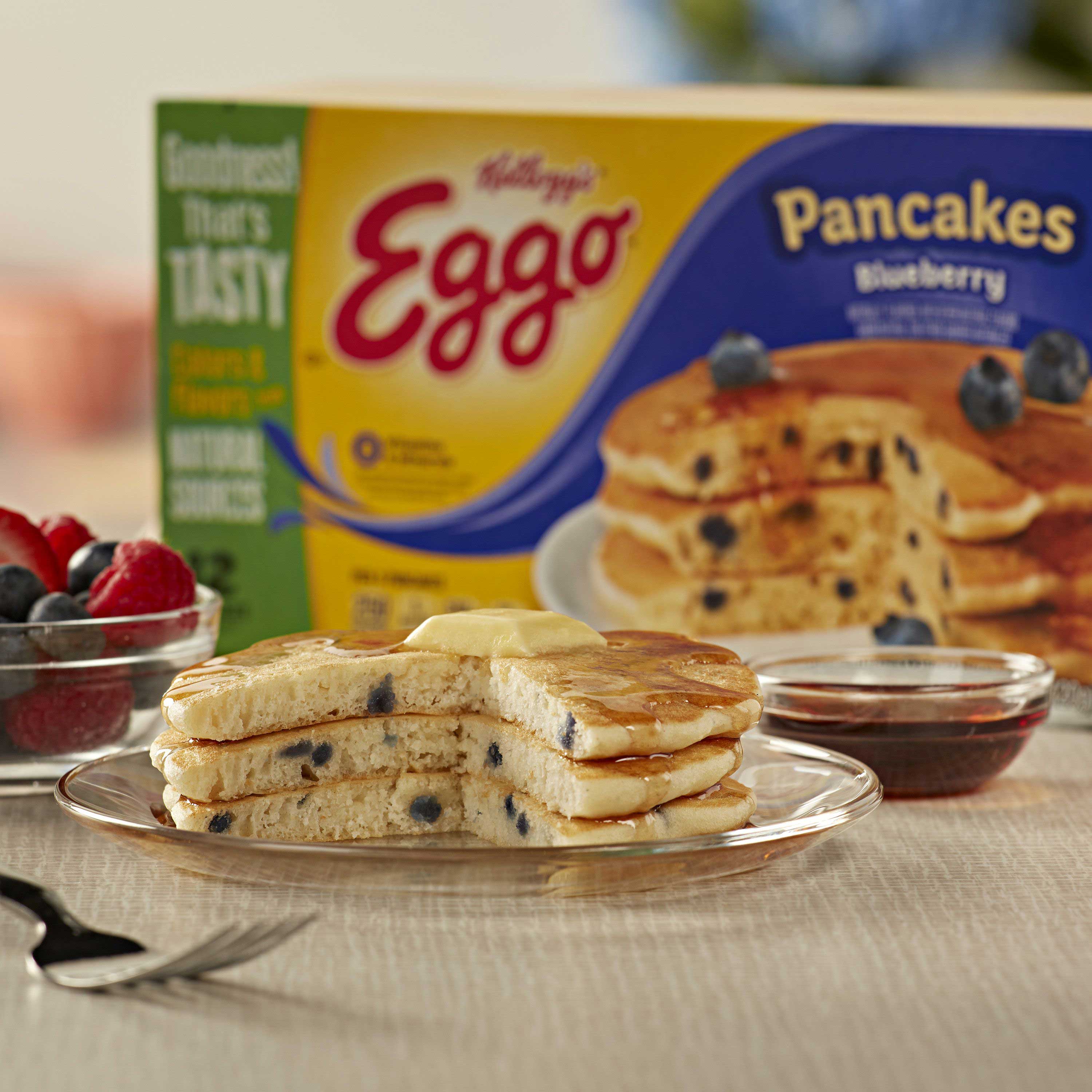 Eggo Blueberry Pancake Case | FoodServiceDirect