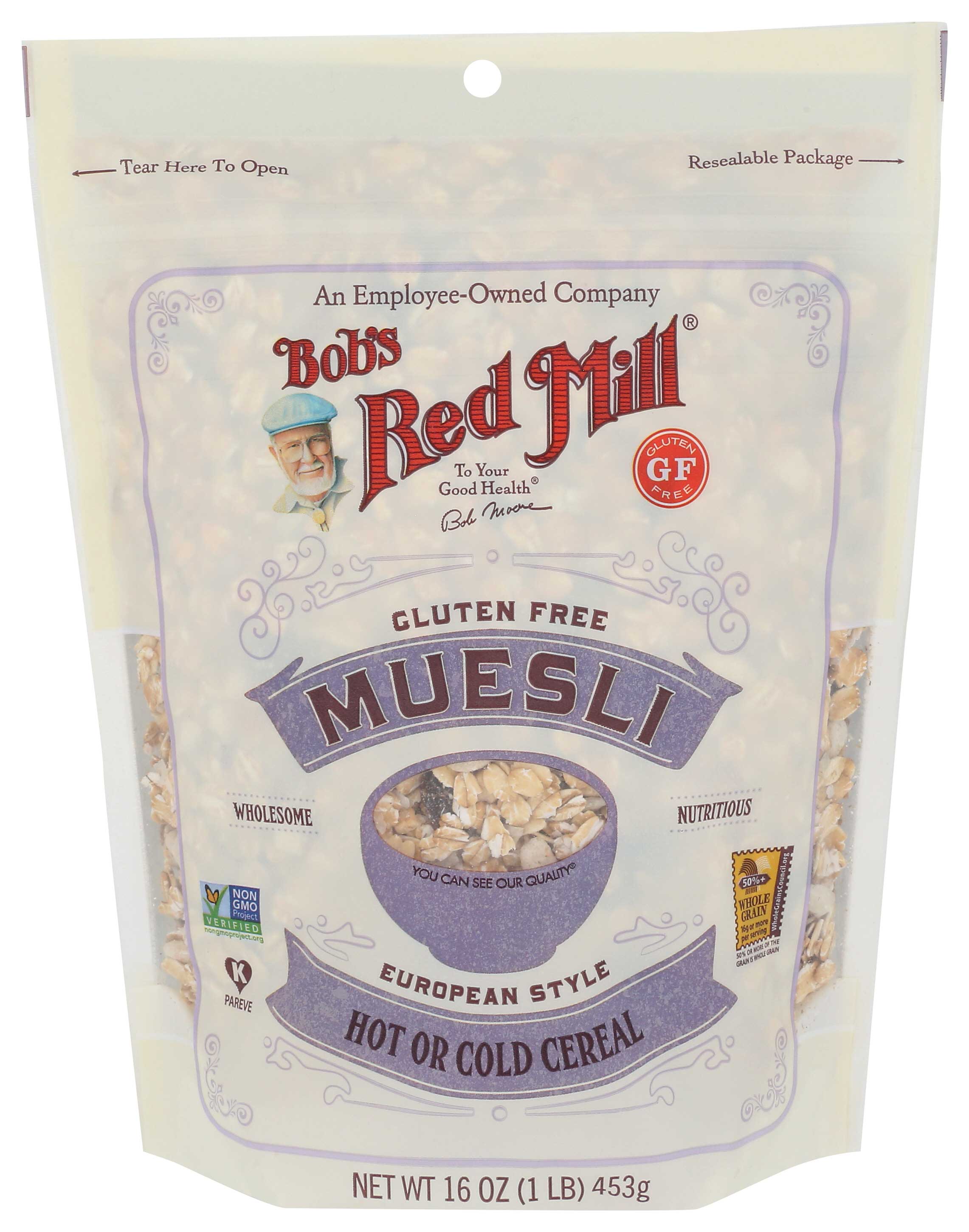 Bobs Red Mill Gluten Free European Style Muesli, 16 Ounce -- 4 per case ...