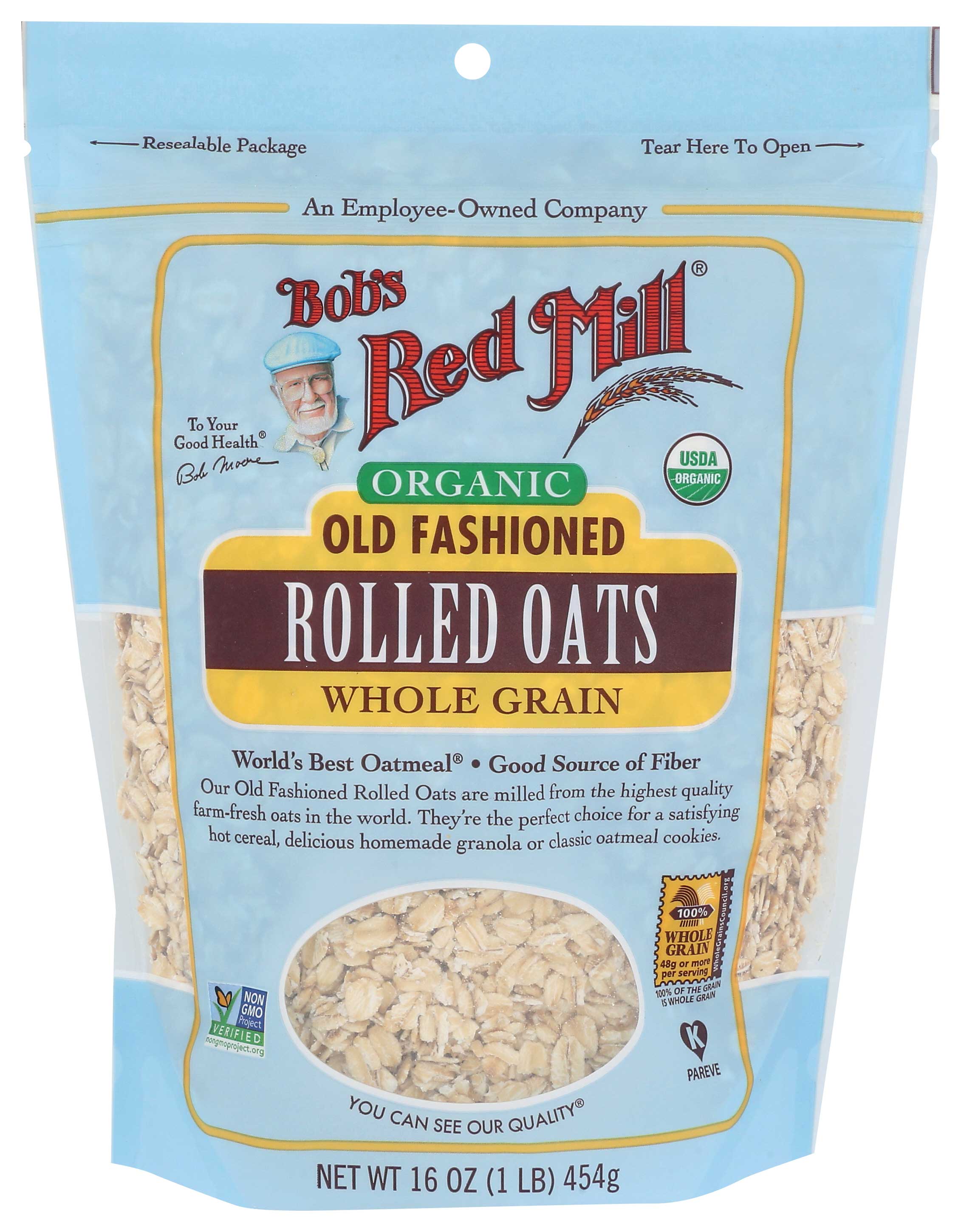 Bobs Red Mill Old Fashioned Rolled Oats Case | FoodServiceDirect
