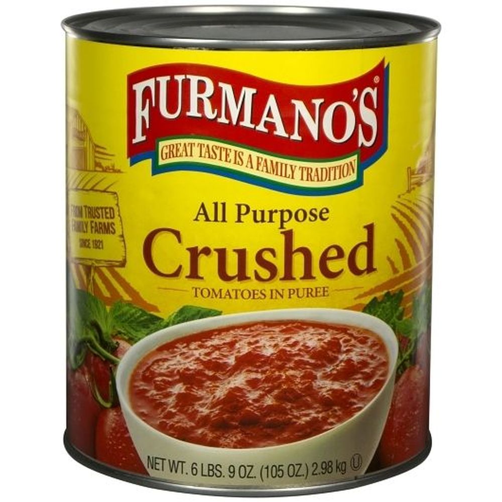 Furmanos All Purpose Crushed Tomatoes in Puree, 105 Ounce -- 6 per case