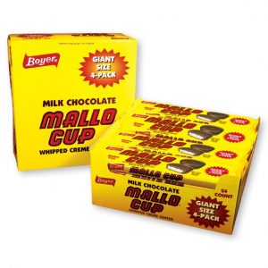 Mallo Cups Giant Milk Chocolate Candy, 3 Ounce - 24 per pack -- 6 packs ...