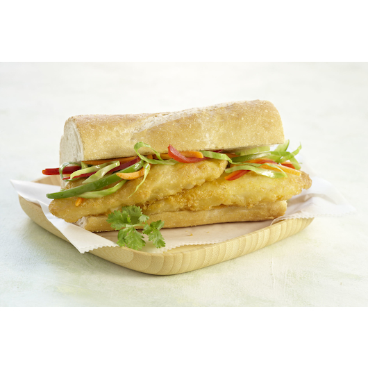 King and Prince 1 to 2 Ounce Tavern Battered Cod Fillet, 2.5 Pound -- 4 ...