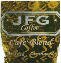 JFG Medium Roast Coffee Cafe Blend Case | FoodServiceDirect