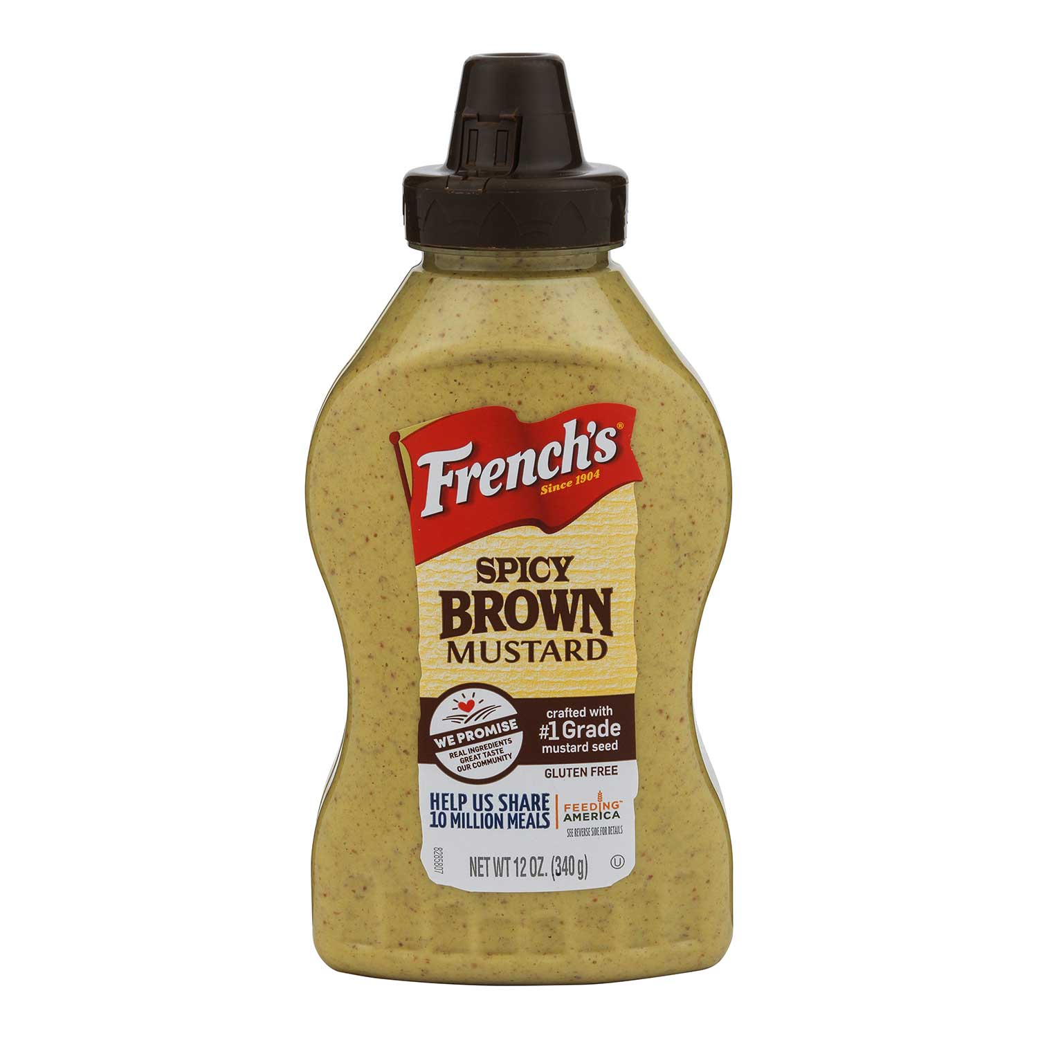 Frenchs Deli Style Spicy Brown Mustard, 12 Ounce -- 12 per Case ...