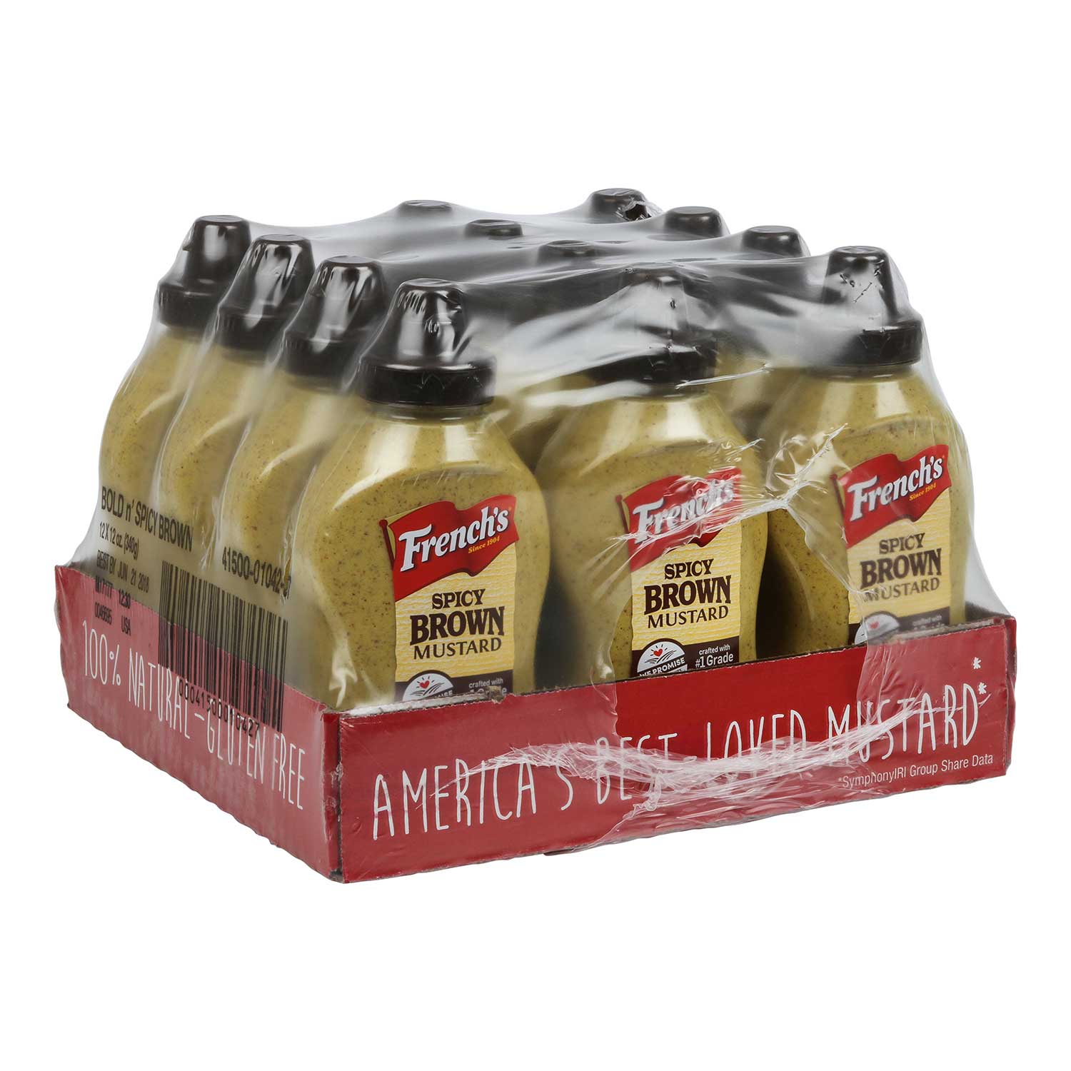 Frenchs Spicy Brown Mustard Case | FoodServiceDirect