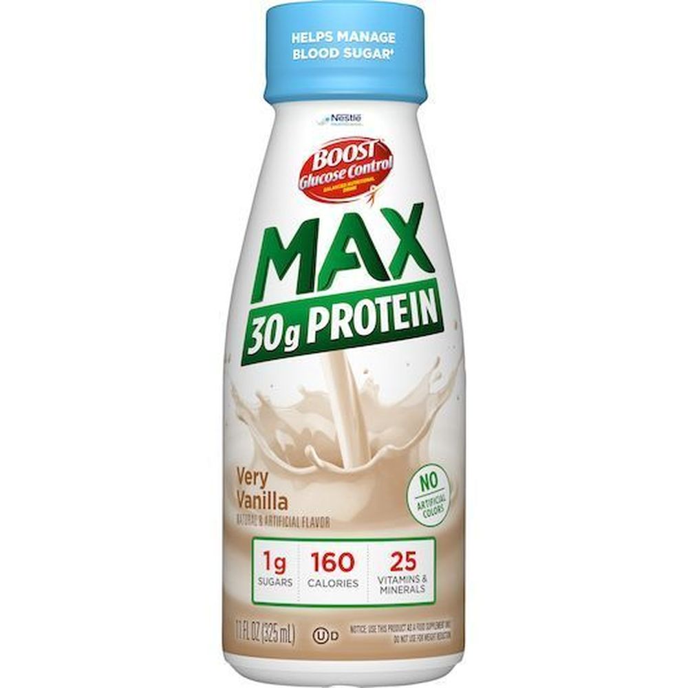 Boost Max Glucose Control Very Vanilla Nutritional Drink, 11 Fluid ...