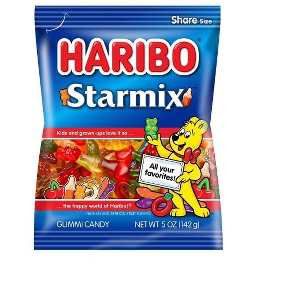 Haribo Starmix Gummy Candy, 5 Ounce -- 12 per case