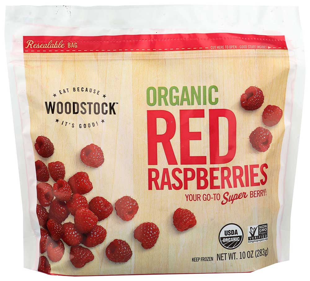 Woodstock Farms Organic Red Raspberry Case | FoodServiceDirect