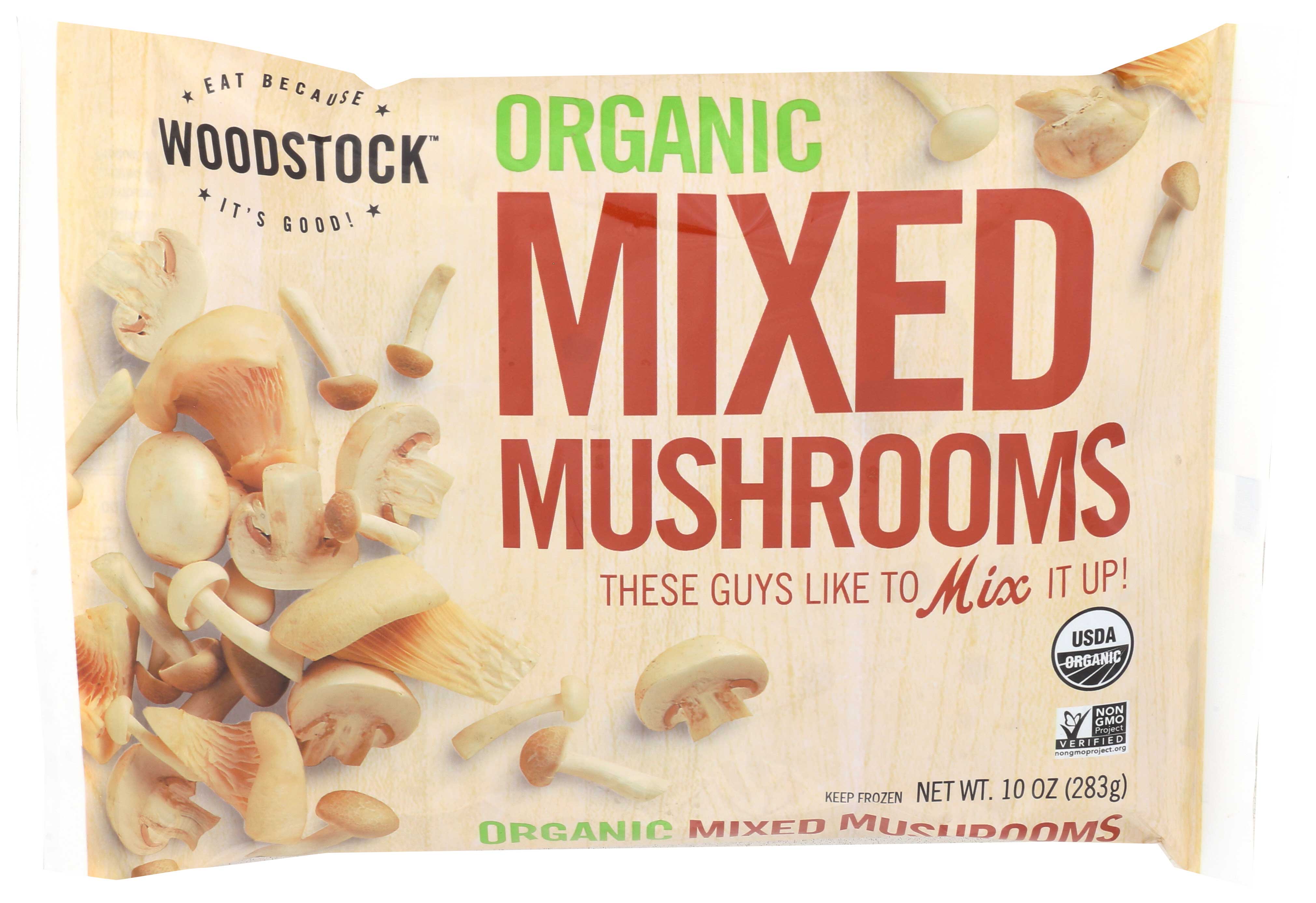 Woodstock Organic Mixed Mushroom Case | FoodServiceDirect