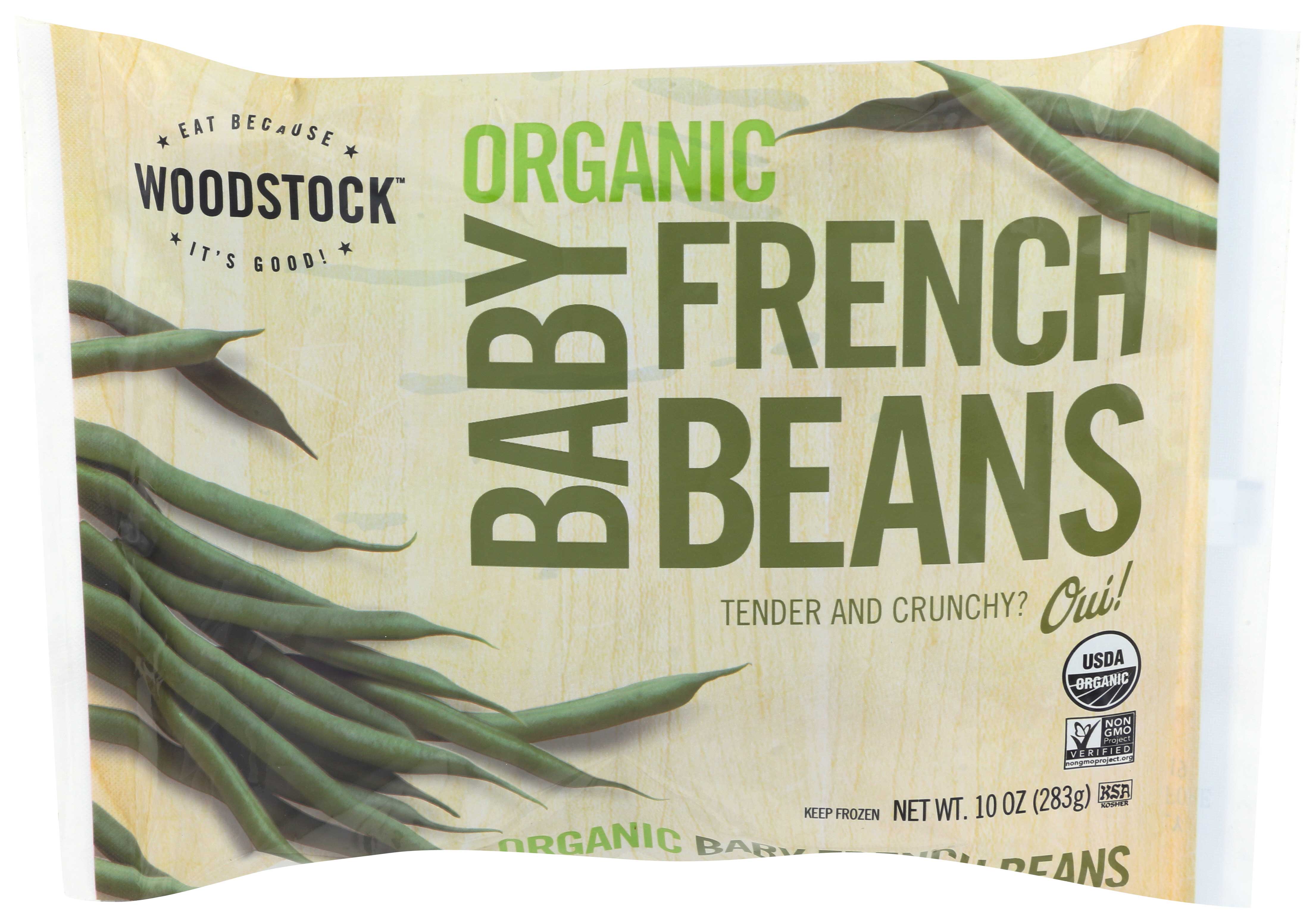 Woodstock Farms Organic Baby French Beans, 10 Ounce -- 12 per case ...
