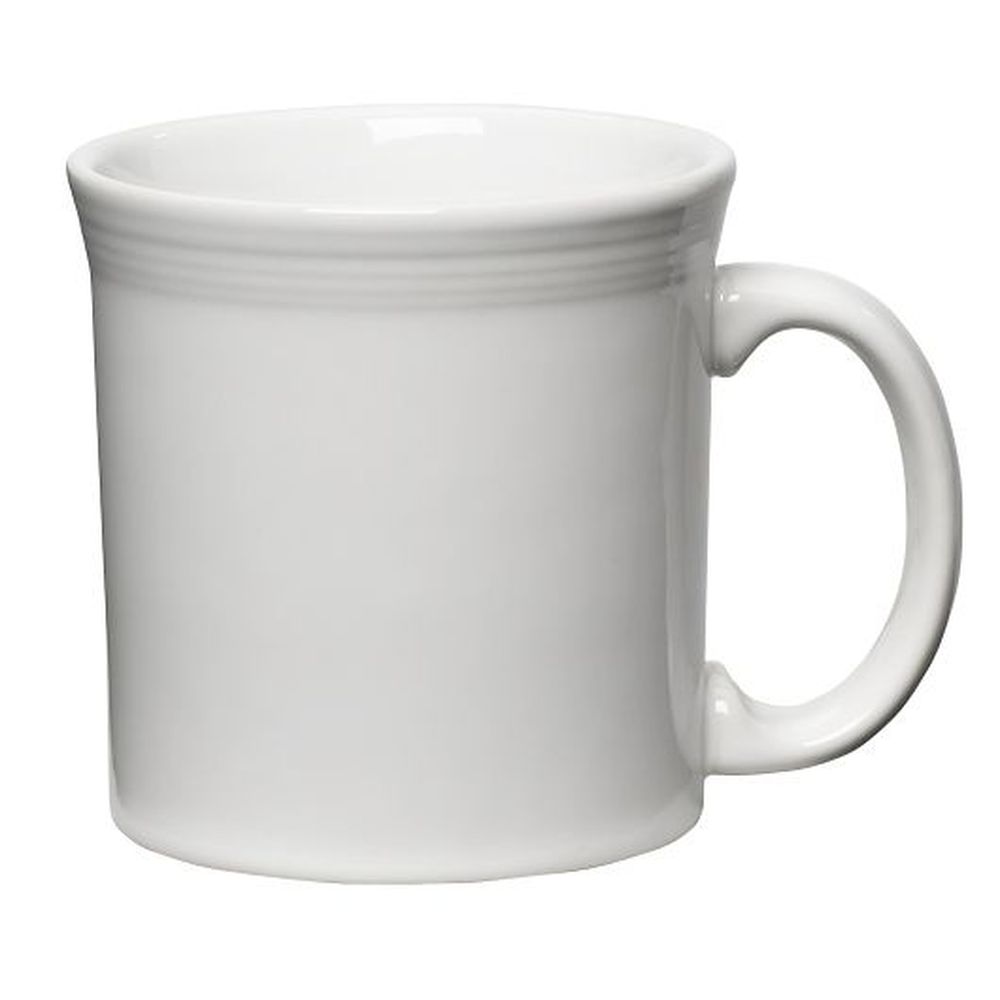 Fiesta White Java Coffee Mug, 12 Ounce Capacity -- 12 per case