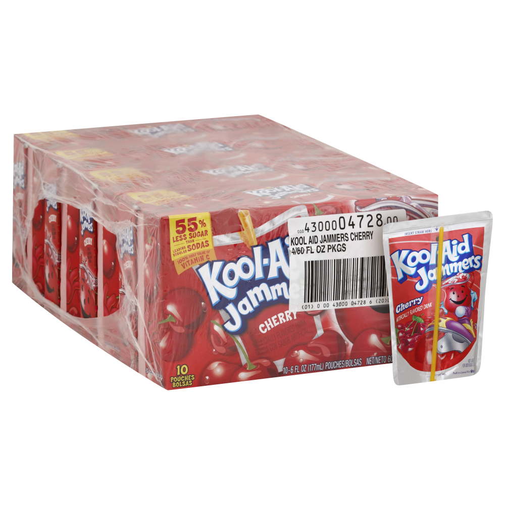 Kool Aid Jammers Cherry Soft Drink | FoodServiceDirect