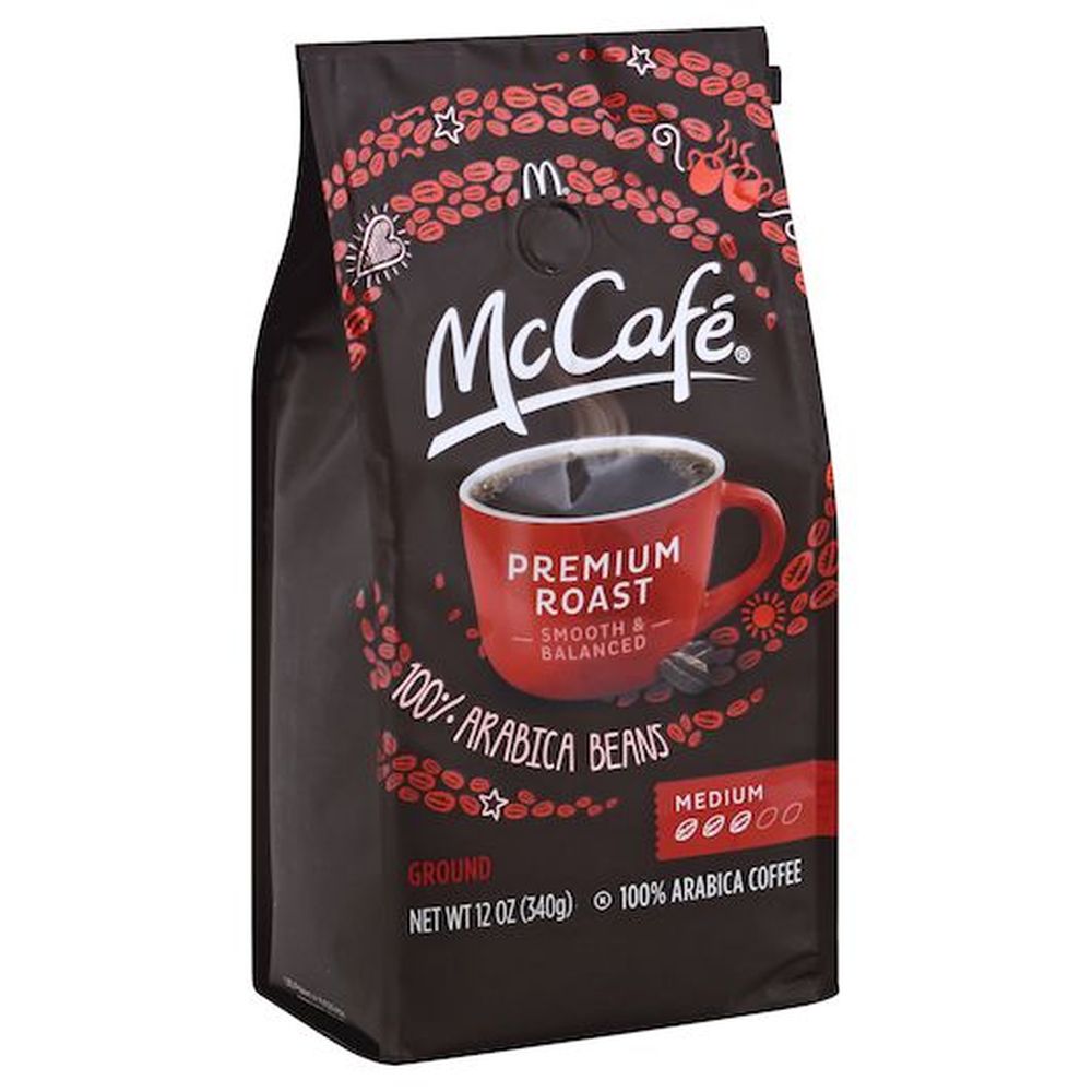 Mccafe Premium Medium Roast Ground Coffee, 12 Ounce Bag -- 6 per case