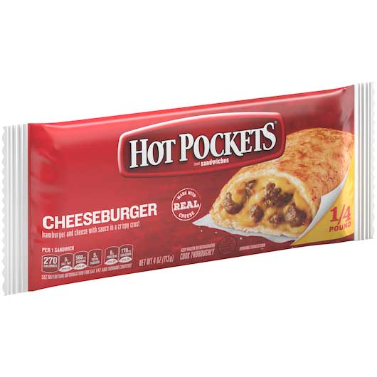 Hot Pockets Cheeseburger Case | FoodServiceDirect
