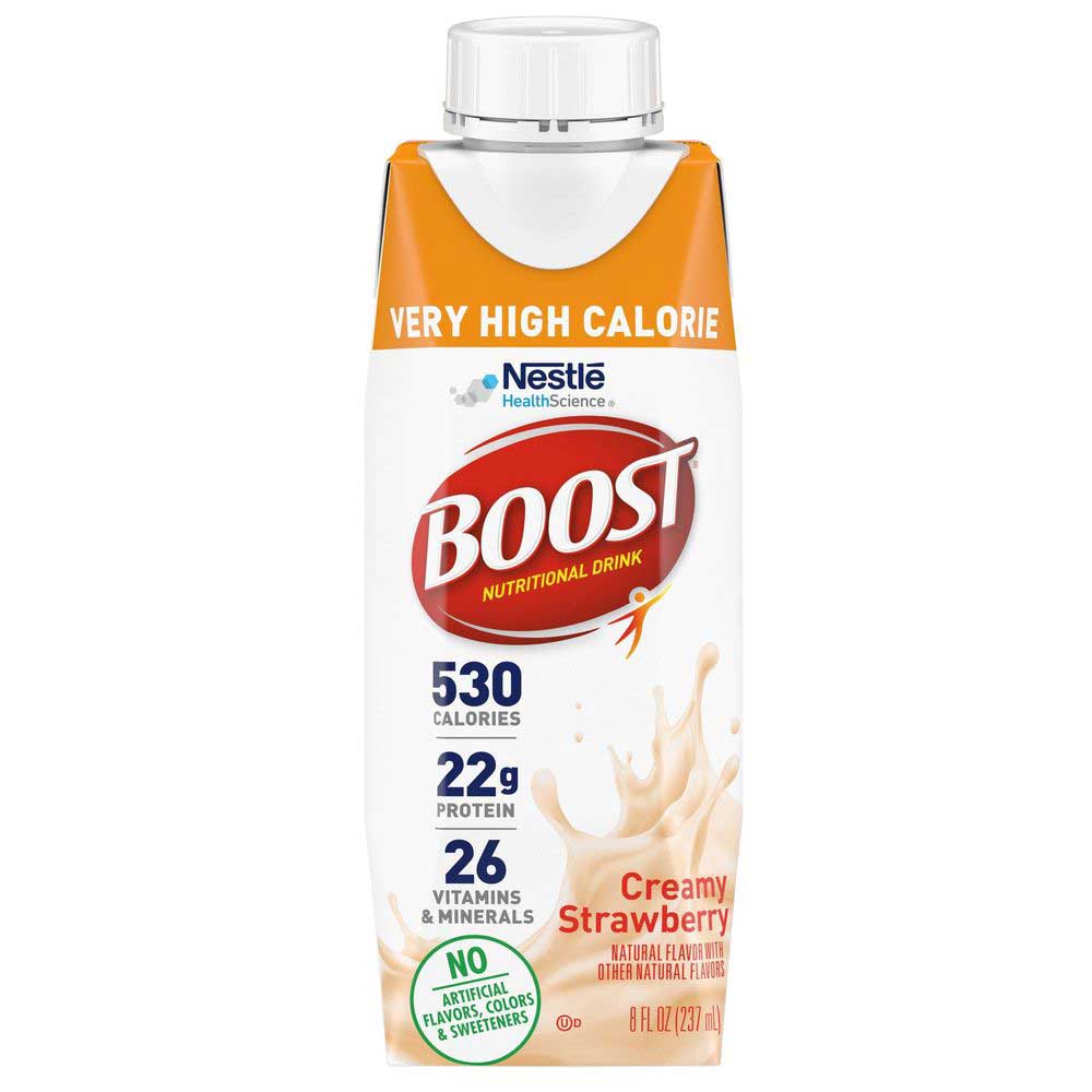 Nestle Boost Strawberry Nutritional Drink Case | FoodServiceDirect