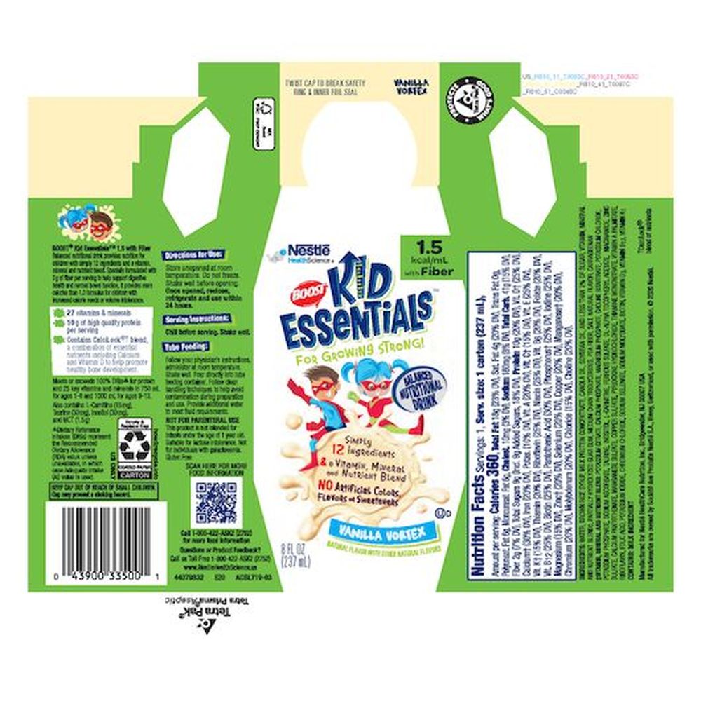 Boost Kid Essentials Vanilla Vortex Drink Case | FoodServiceDirect