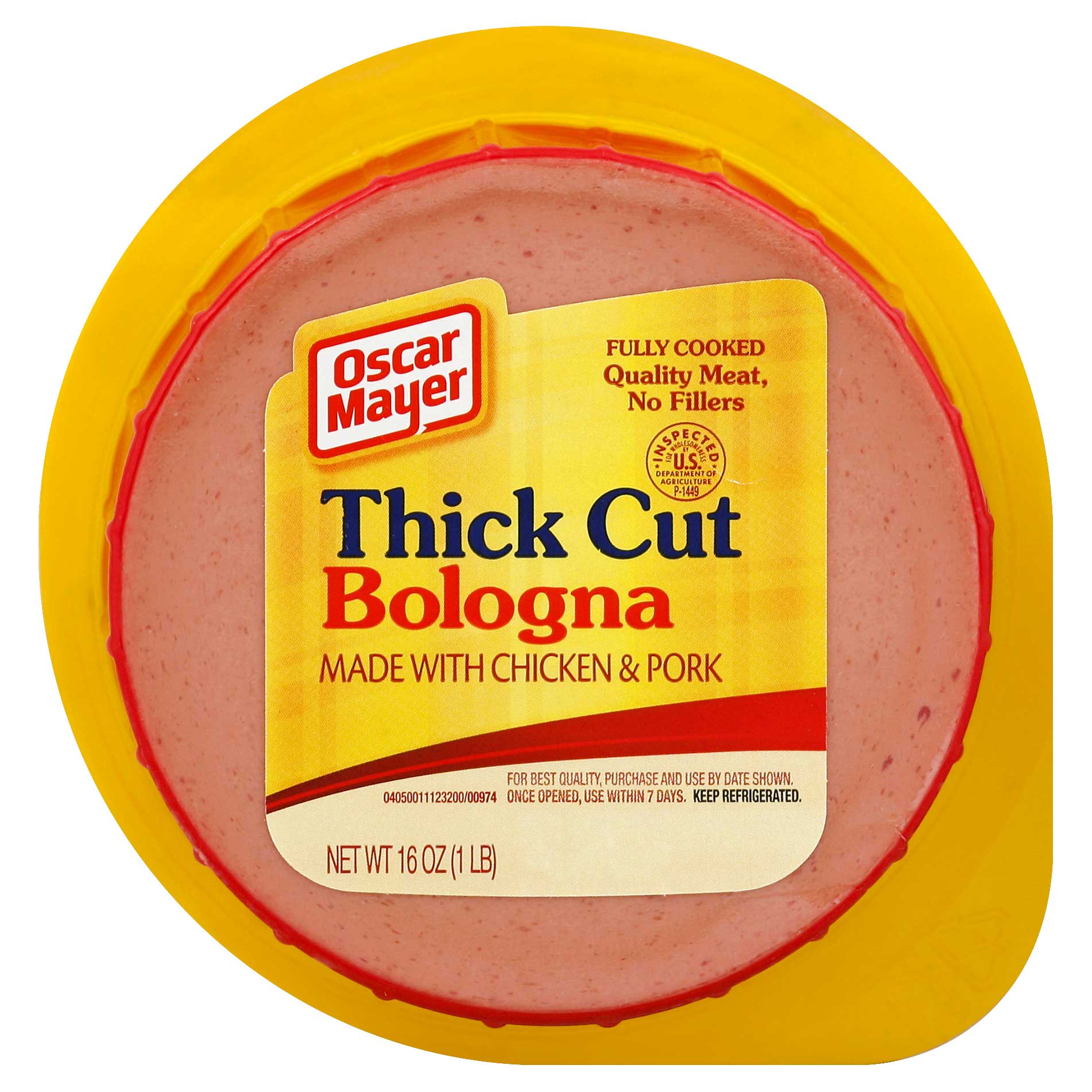 Oscar Mayer Red Rind Thick Sliced Bologna | FoodServiceDirect