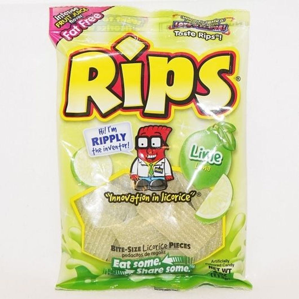 Rips Bite-Size Licorice, 4 Ounce -- 12 per case