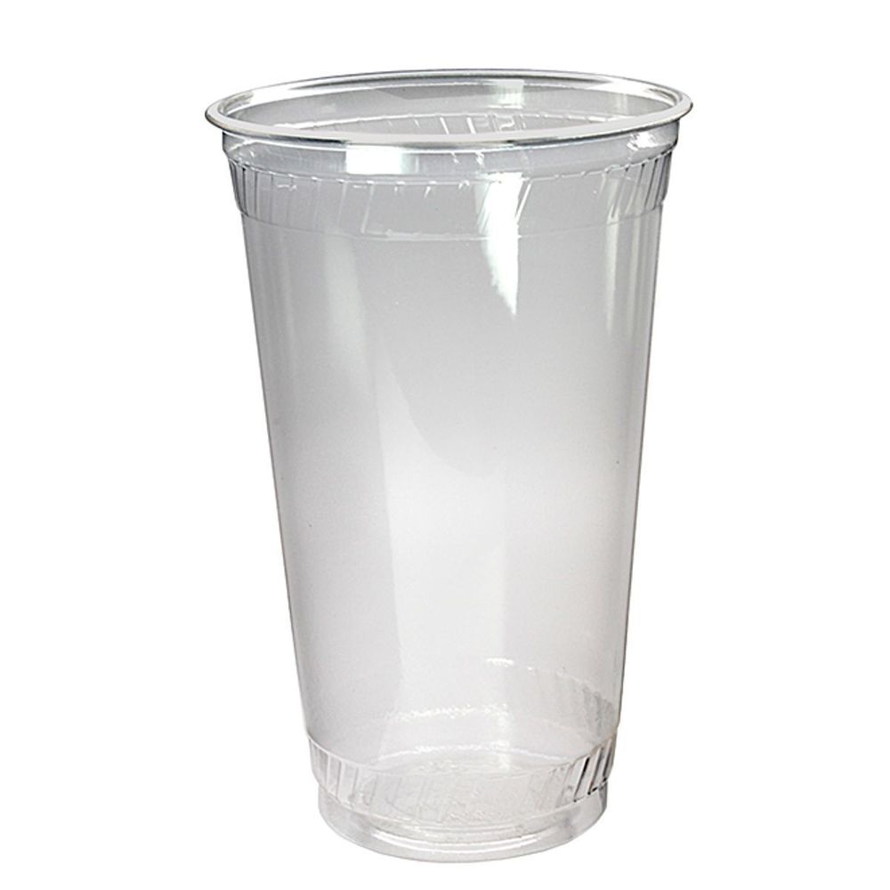 Greenware B Size Compostable Plastic Clear Cold Drink Cup, 24 Ounce ...