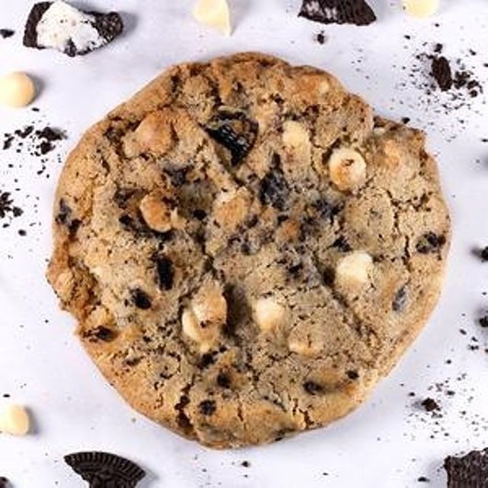 Davids Cookies Decadent Cookies and Cream Cookie Dough with Hersheys ...