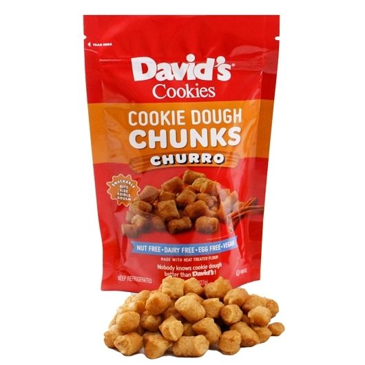 Davids Cookies Churro Cookie Dough Chunks Case | FoodServiceDirect