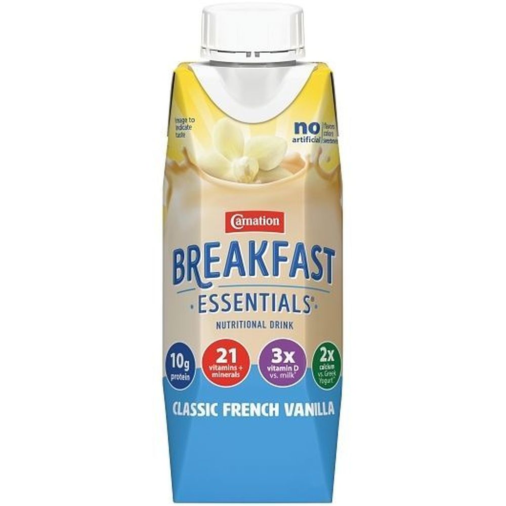 Carnation Classic French Vanilla Drink, 8 Fluid Ounce -- 12 per case