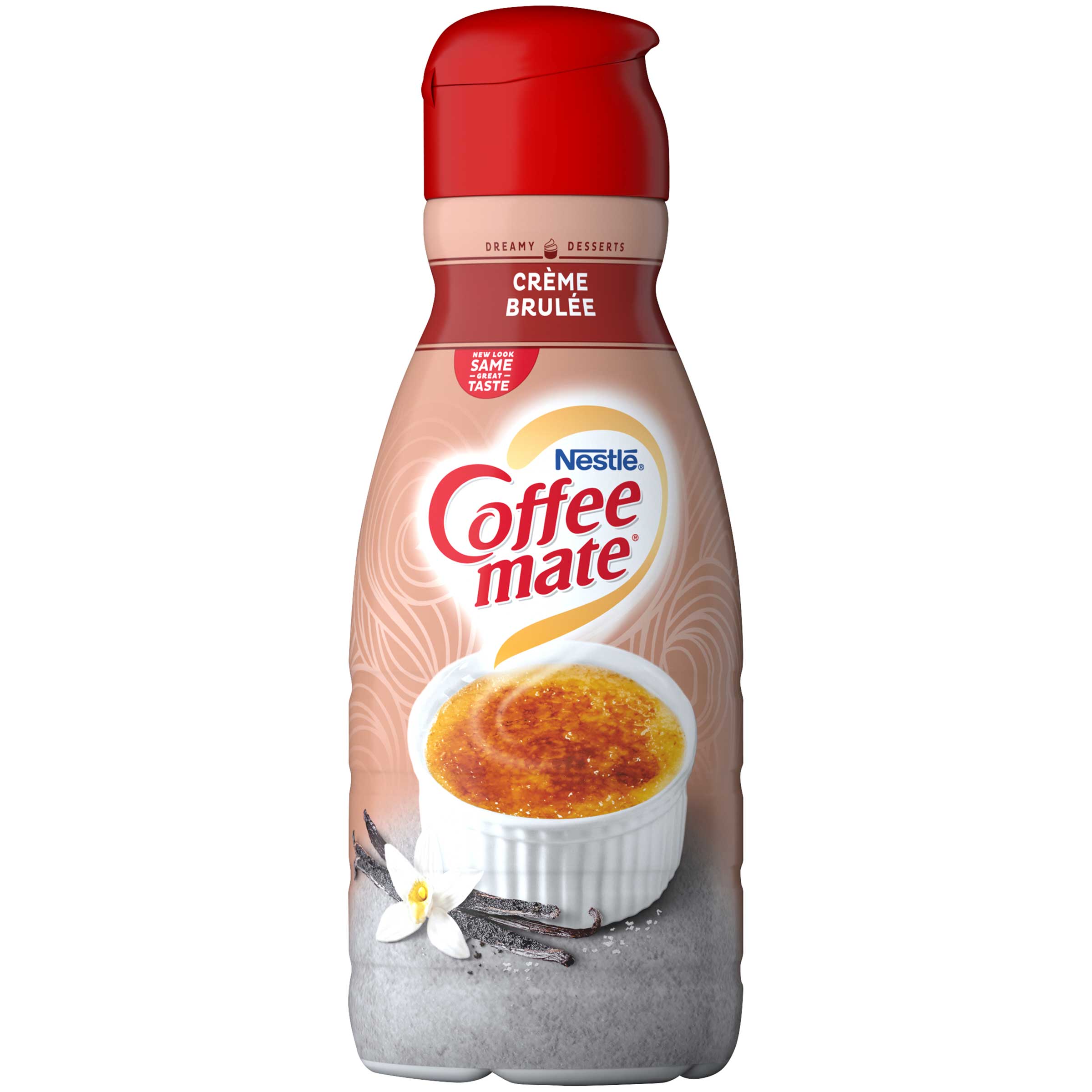 Nestle Coffee-Mate Creme Brulee Liquid Coffee Creamer, 32 Fluid Ounce ...