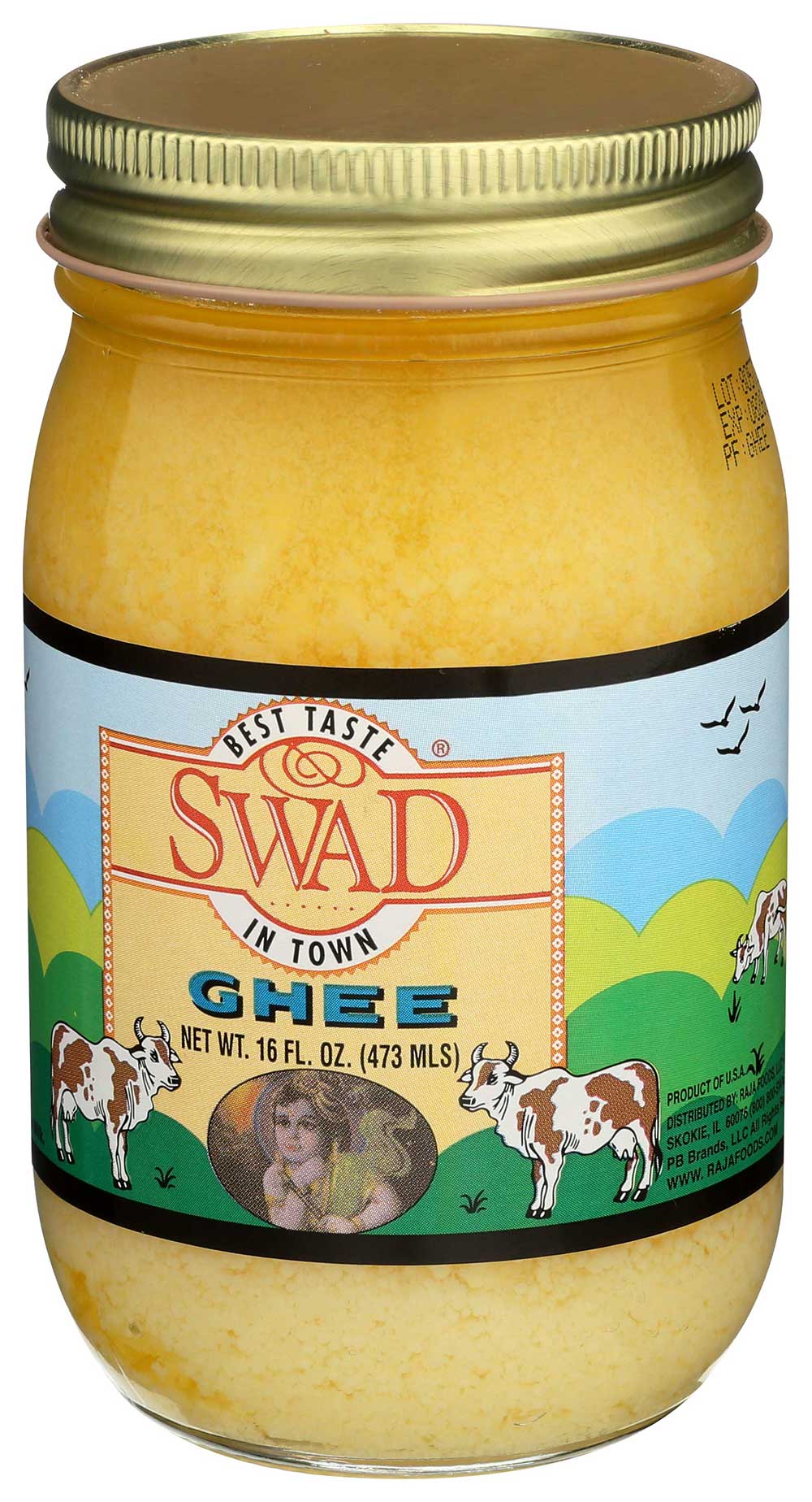 Swad Butter Ghee, 16 Ounce -- 12 per case