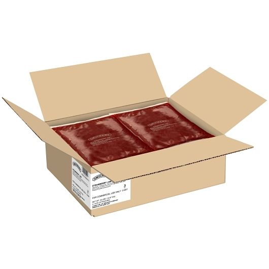 Smuckers Strawberry Jam Bulk Pouch | FoodServiceDirect