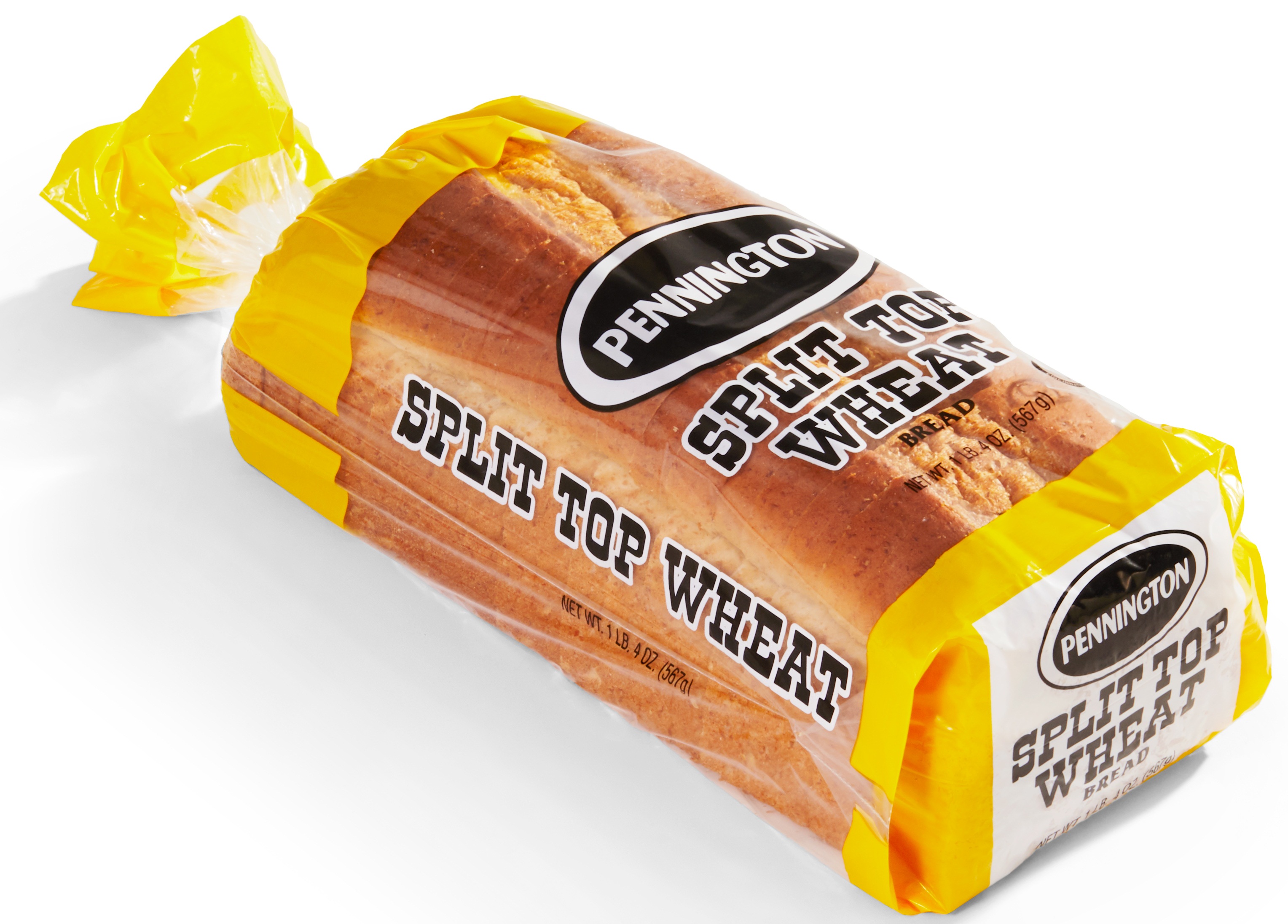 Klosterman Pennington Split Top Wheat Bread, 16 Ounce -- 9 per case
