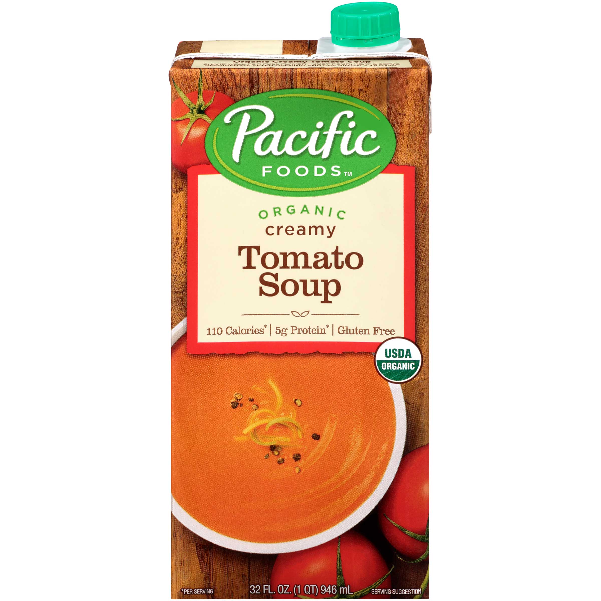 Pacific Organic Creamy Tomato Soup Case | FoodServiceDirect