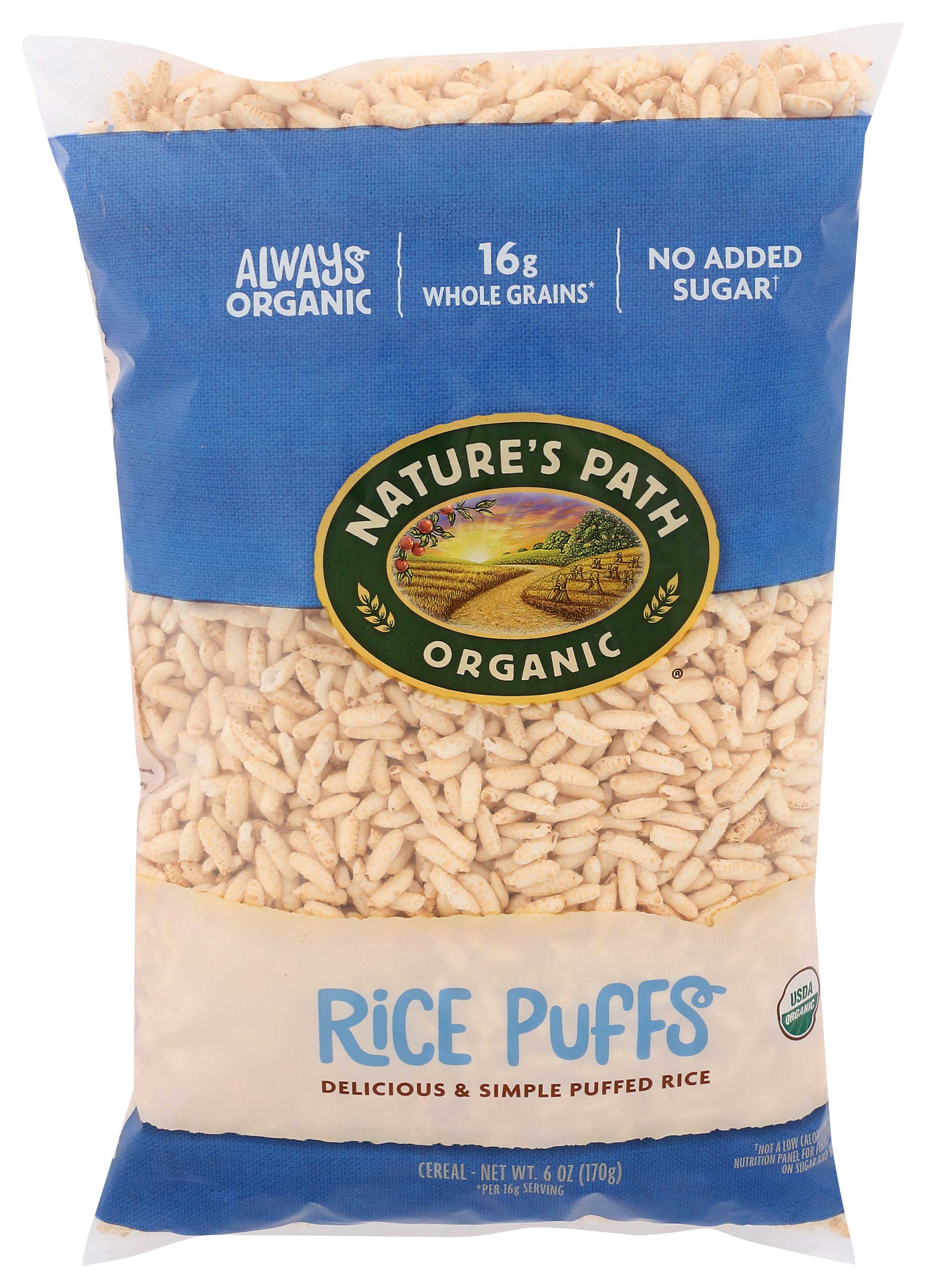 Nature's Path Organic Rice Puffs Case | FoodServiceDirect