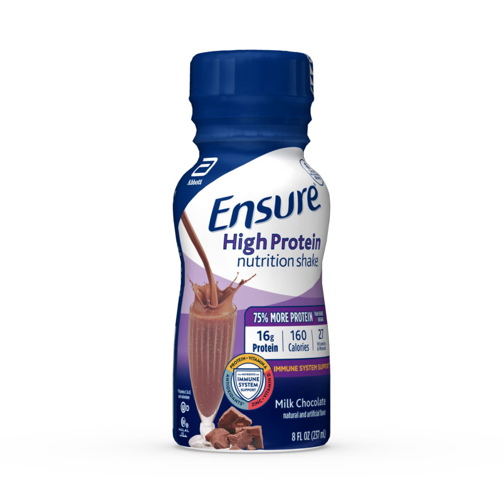 Ensure Active Milk Chocolate Nutrition Shake Case | FoodServiceDirect