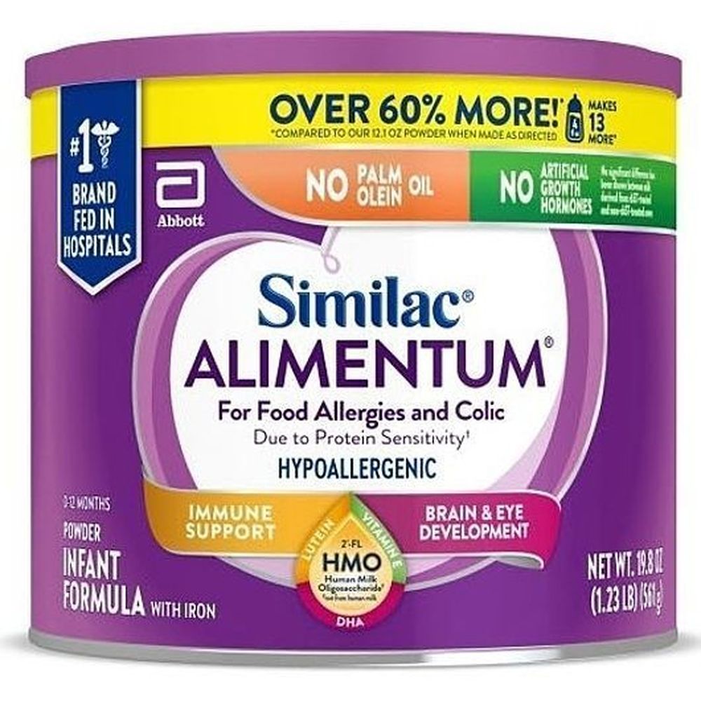 Similac Alimentum Hypoallergenic Hypoallergenic Milk Based Powder ...