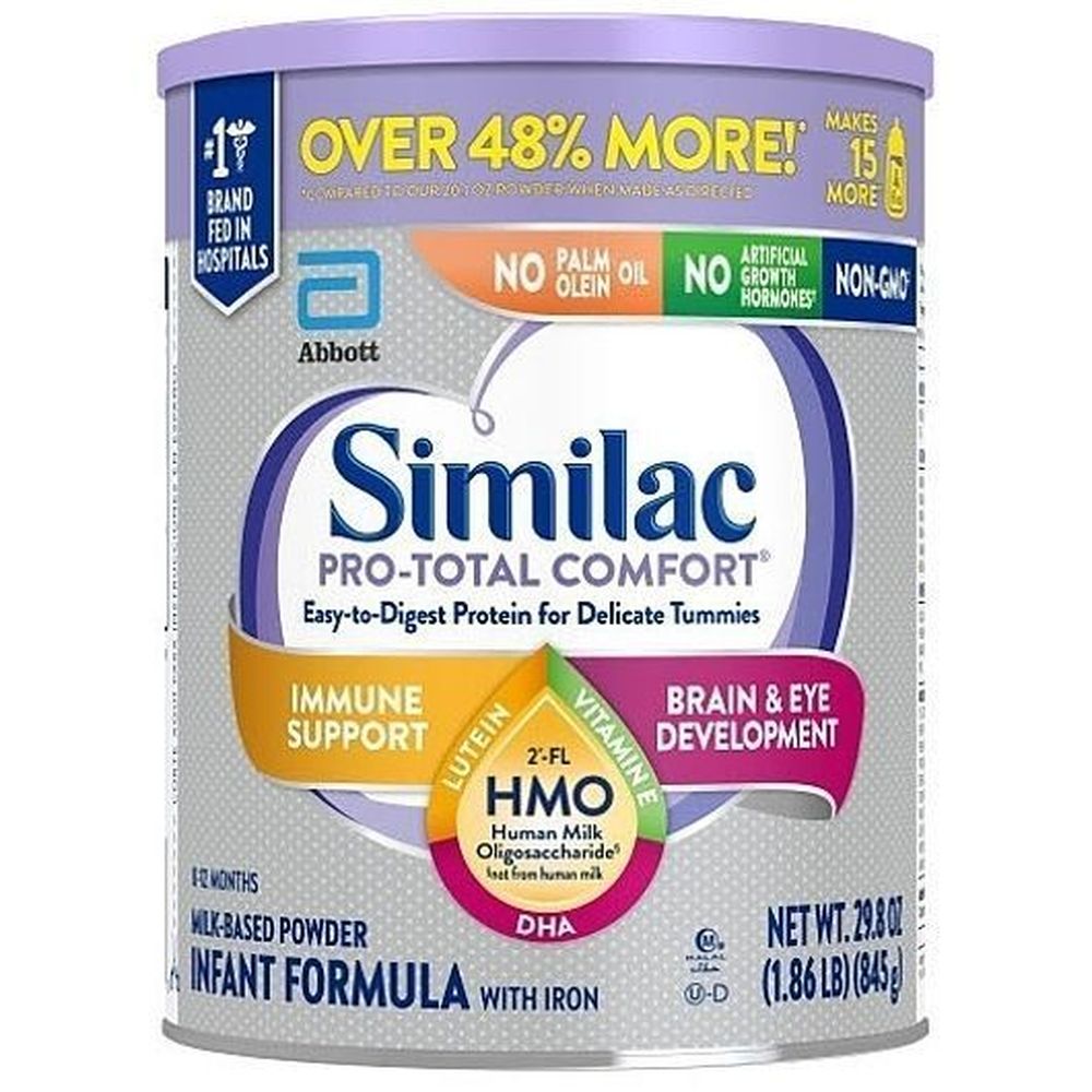 Similac Pro Total Comfort Easy To Digest Milk Based Powder Infant ...