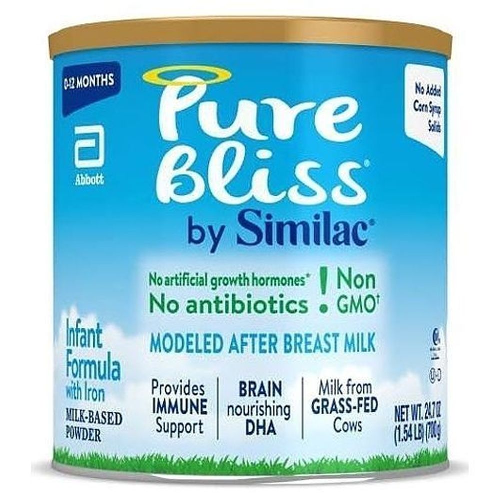 Similac Pure Bliss Non Gmo Milk Based Powder Infant Formula with Iron ...