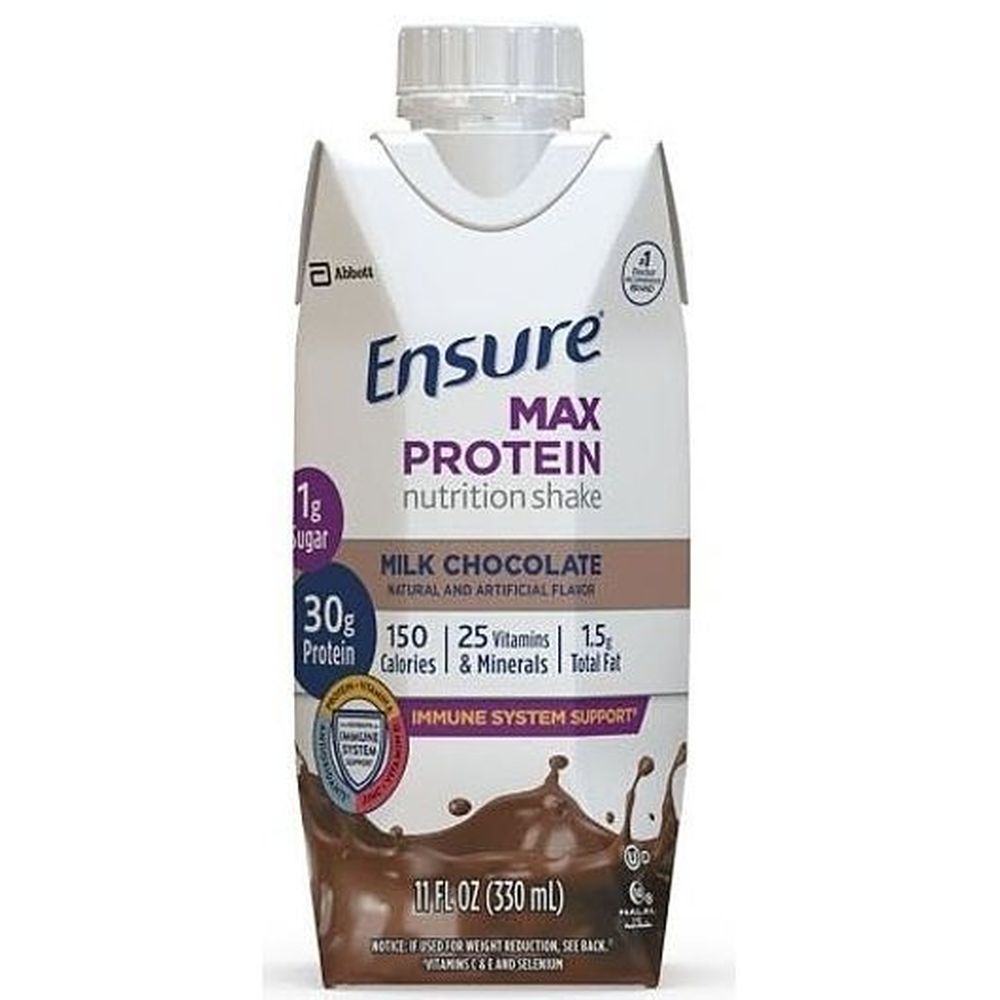 Ensure Max Protein Chocolate Nutrition Shake - Tetra Pack, 11 Fluid ...