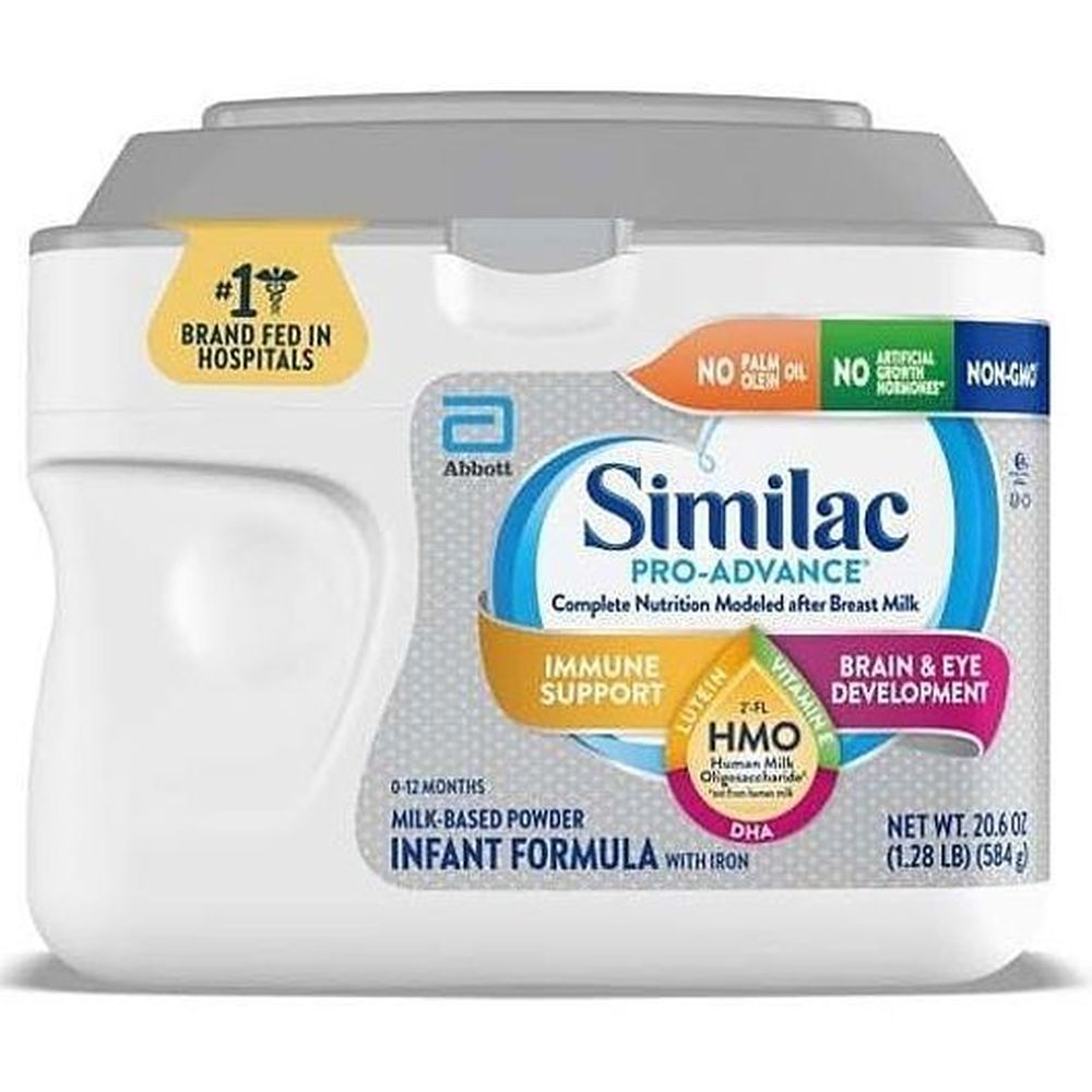 Similac Pro Advance Non Gmo Milk Based Powder Infant Formula Tub with ...