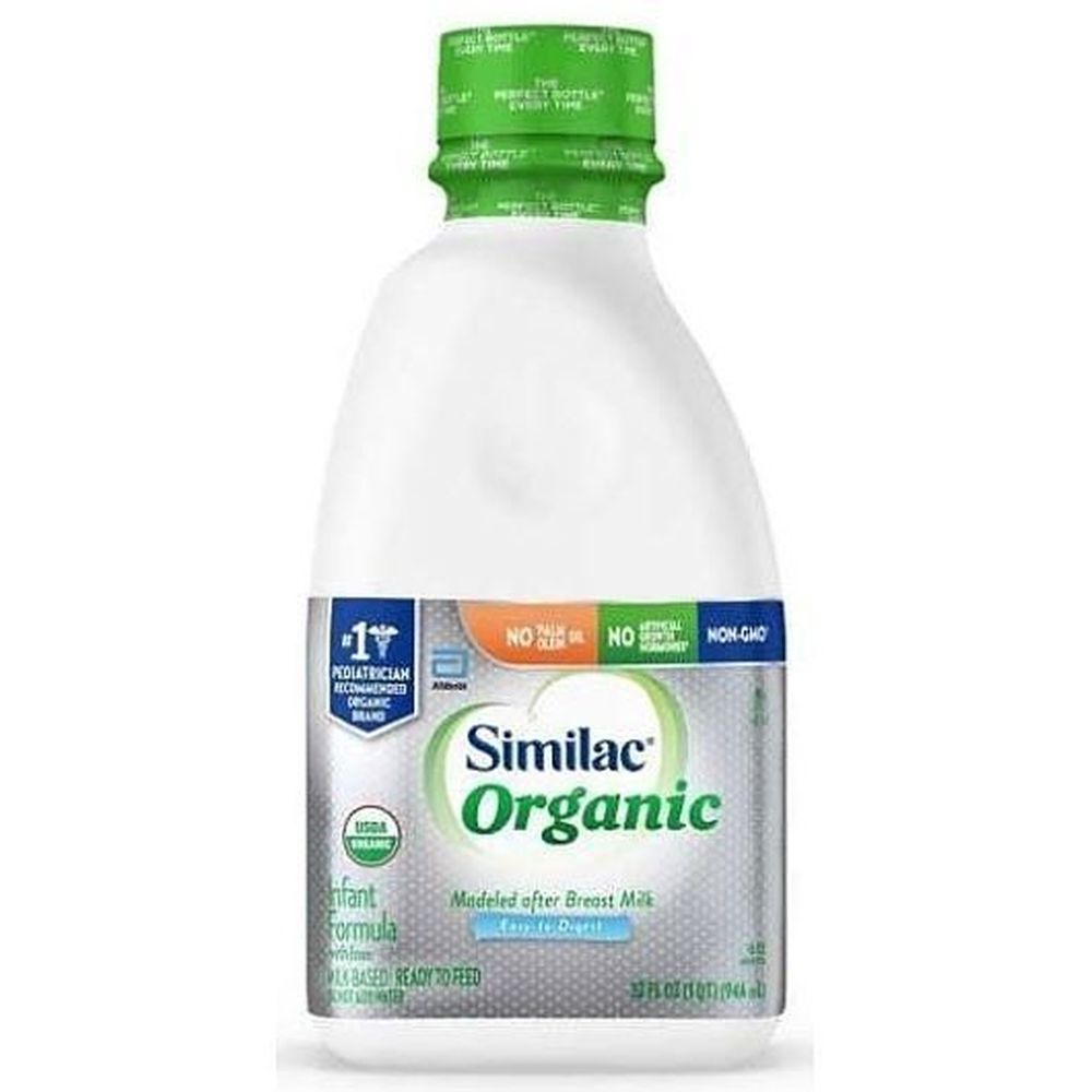 Similac Organic Easy To Digest Milk Based Ready To Feed Liquid Infant ...