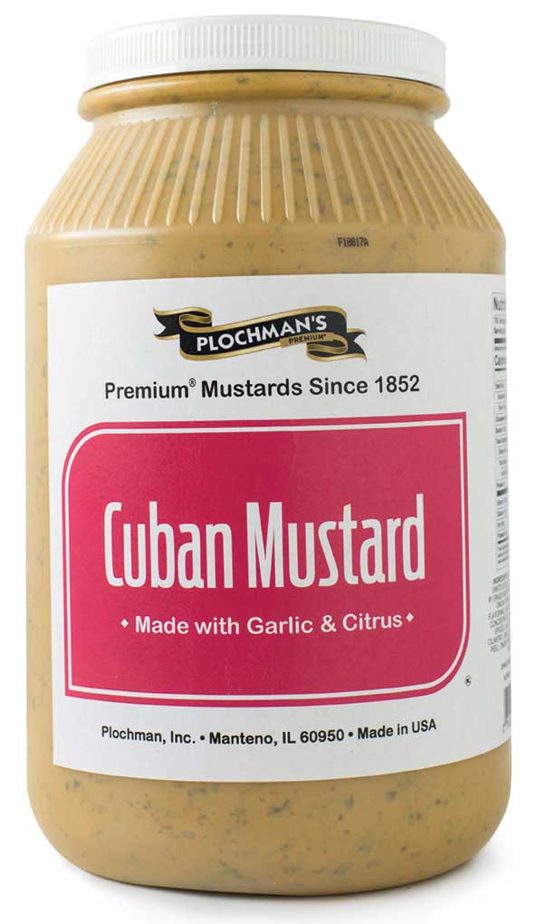 Plochmans Cuban Mustard, 1 Gallon -- 2 per case. | FoodServiceDirect ...