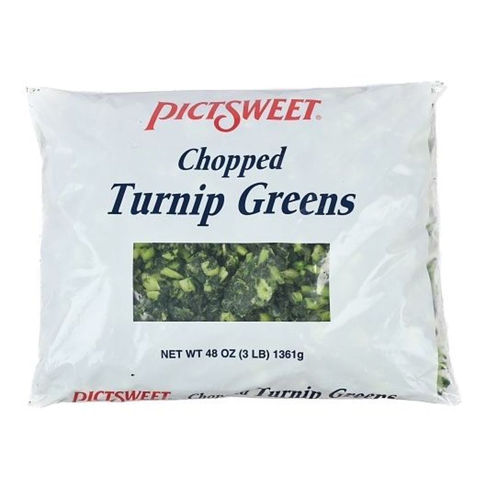 Pictsweet Chopped Turnip Greens, 3 Pound -- 6 per case