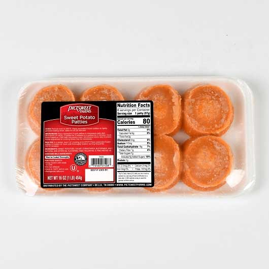 PictSweet Yam Patties Case | FoodServiceDirect