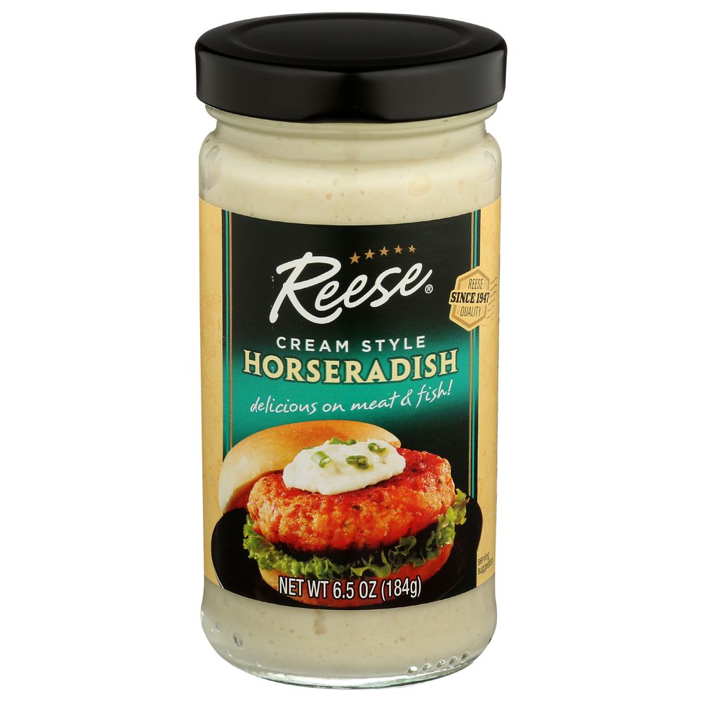 Reese Cream Style Horseradish, 6.5 Ounce -- 6 per case