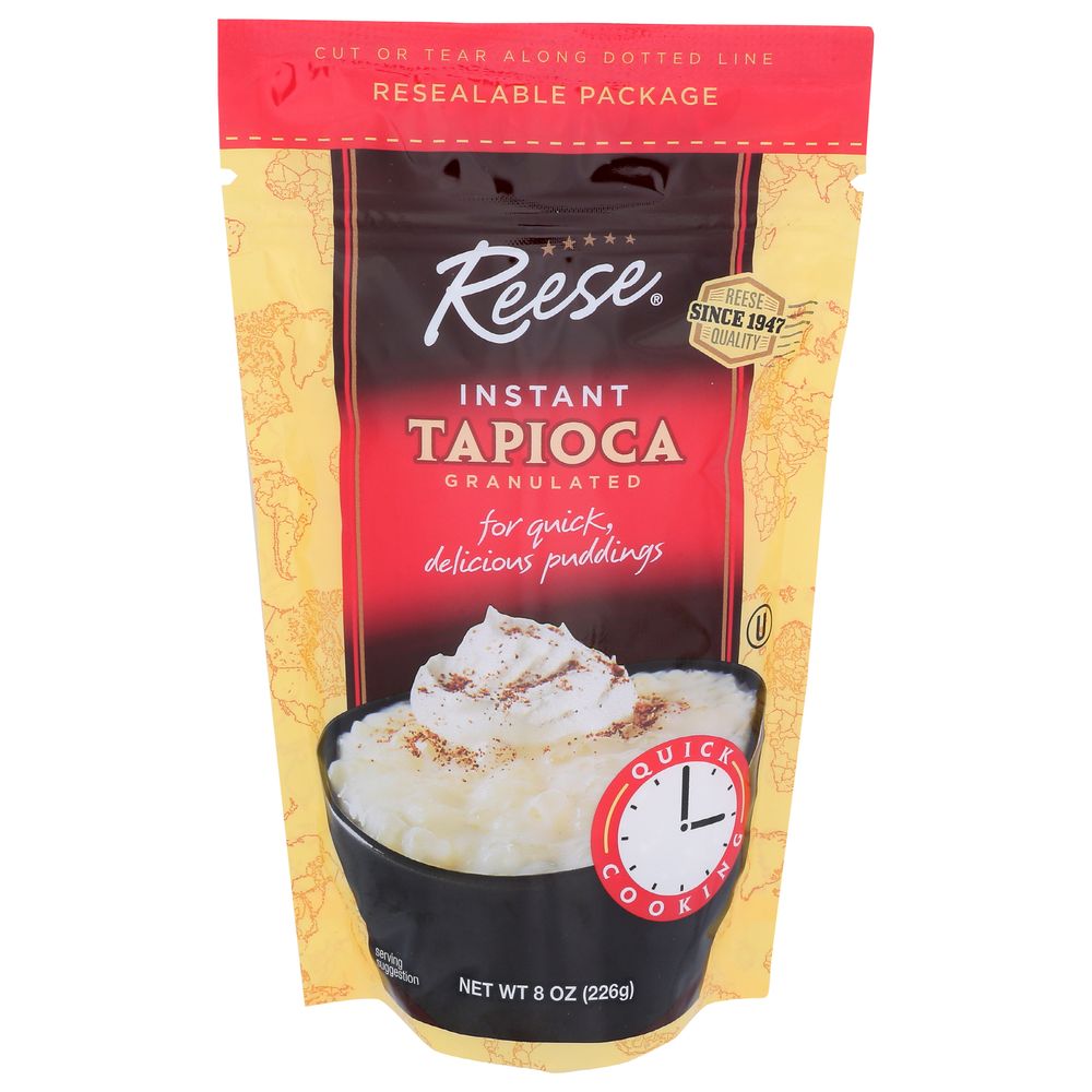 Reese Instant Granulated Tapioca, 8 Ounce -- 6 per case.