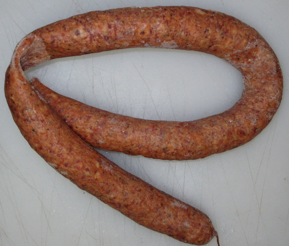 Eddy Southern Pork and Beef Smoked Sausage Rope Case | FoodServiceDirect