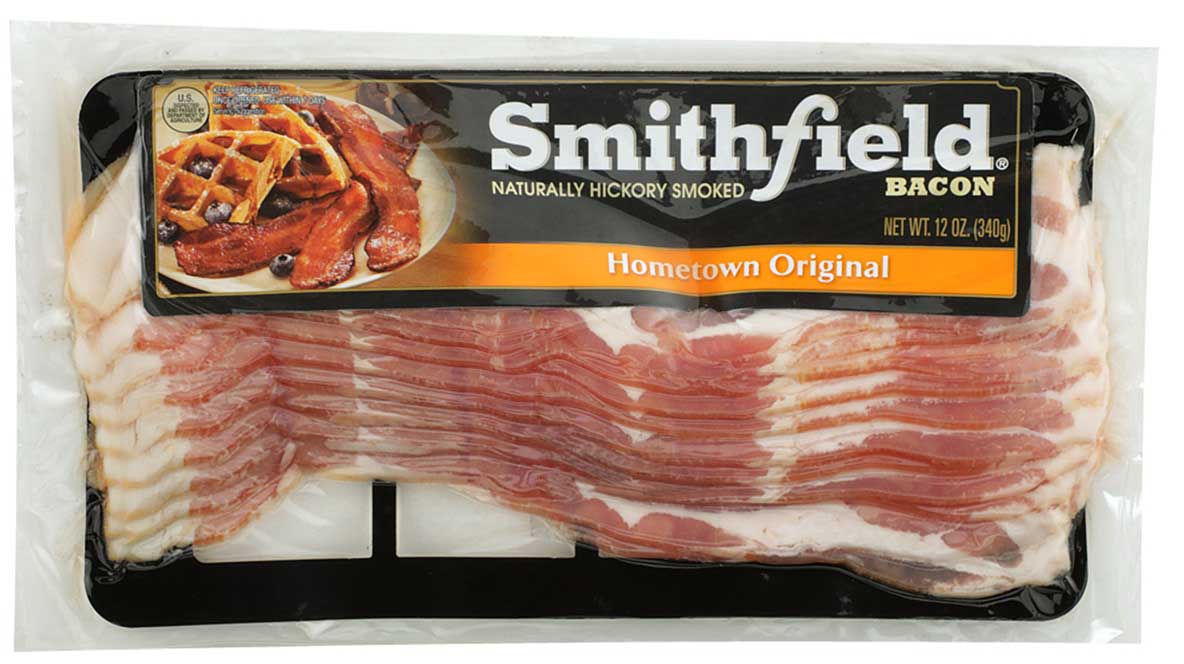 Smithfield Lean Smoked Raw Bacon Case | FoodServiceDirect