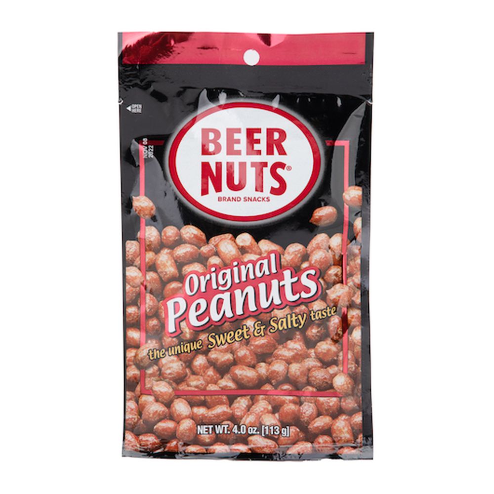 Beer Nuts Original Sweet and Salty Peanuts Case | FoodServiceDirect